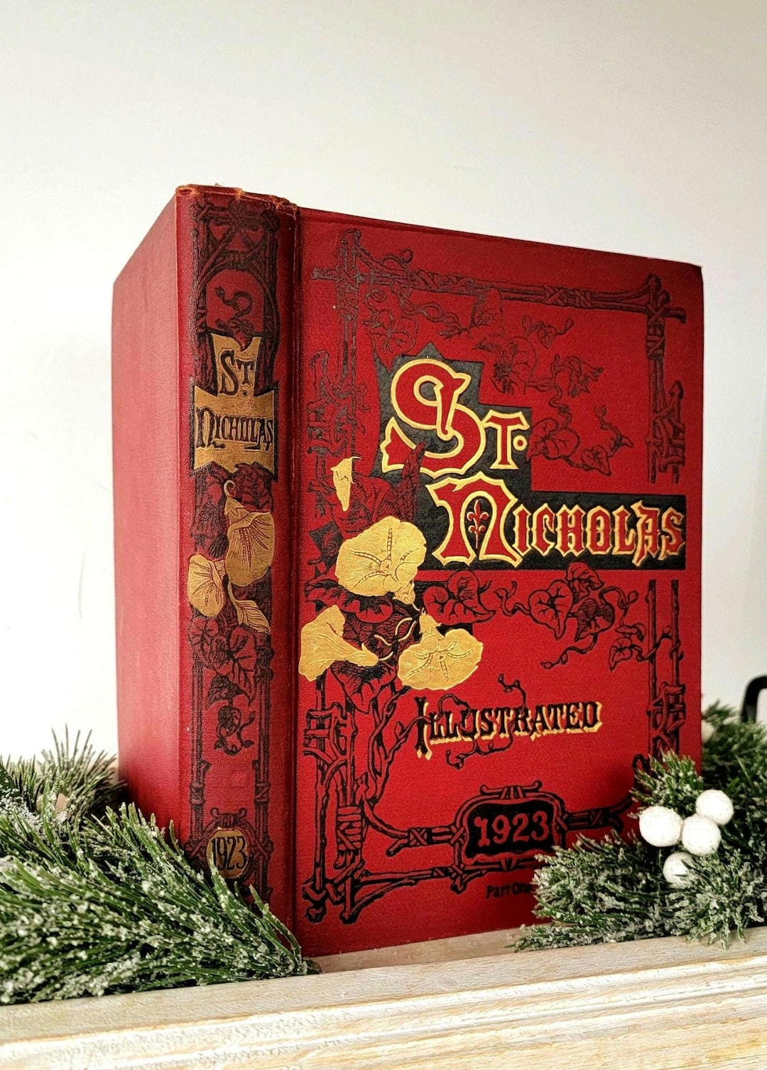 Antique St. Nicholas Illustrated Magazine – 1922-1923, Vol. L - Etsy