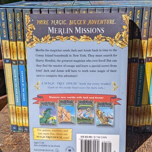 Magic Treehouse, Merlin Missions, Mary Pope Osborne, Set of 27 - Etsy