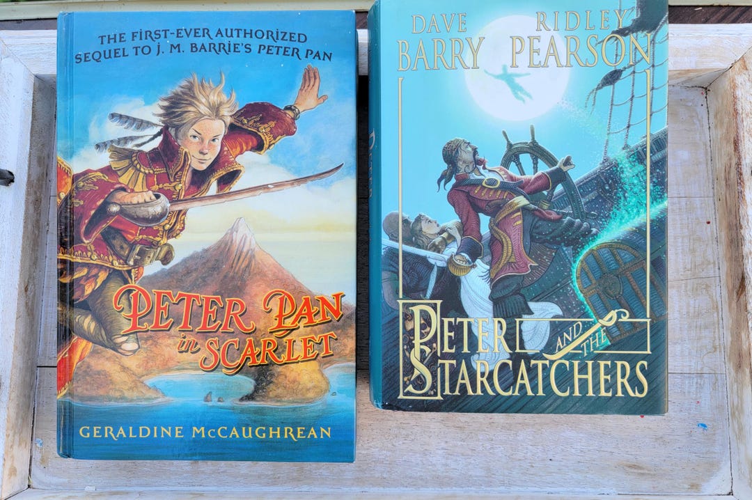 Peter Pan in Scarlet. Peter and the Starcatchers. Peter Pan Books. 2 ...
