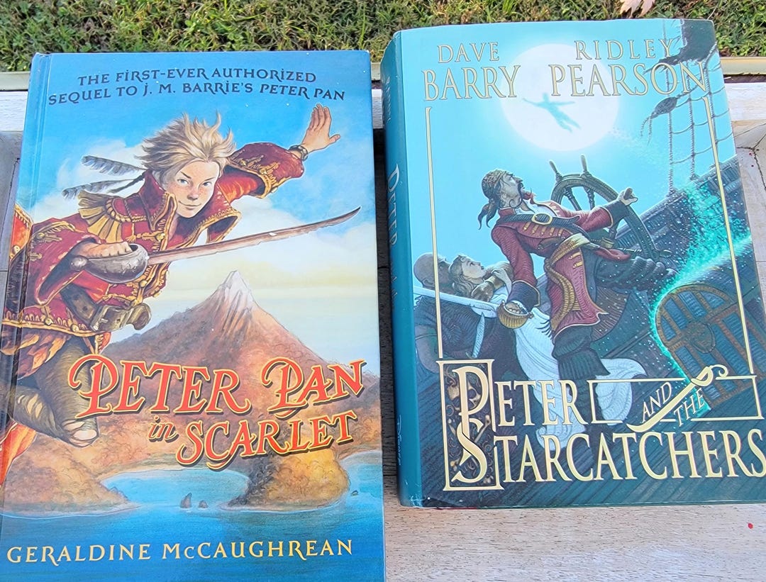 Peter Pan in Scarlet. Peter and the Starcatchers. Peter Pan Books. 2 ...