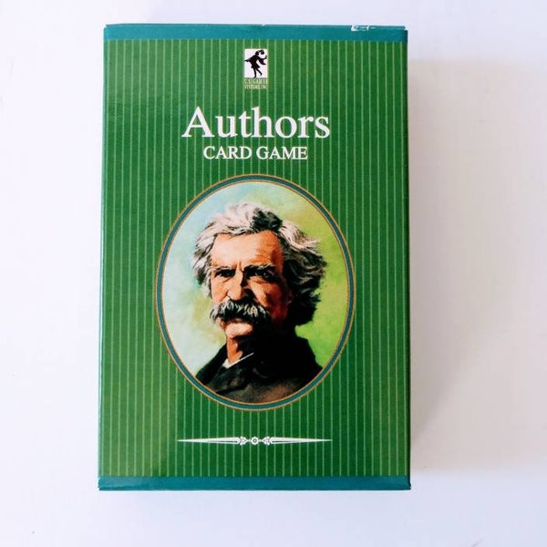 Authors Card Game - Etsy