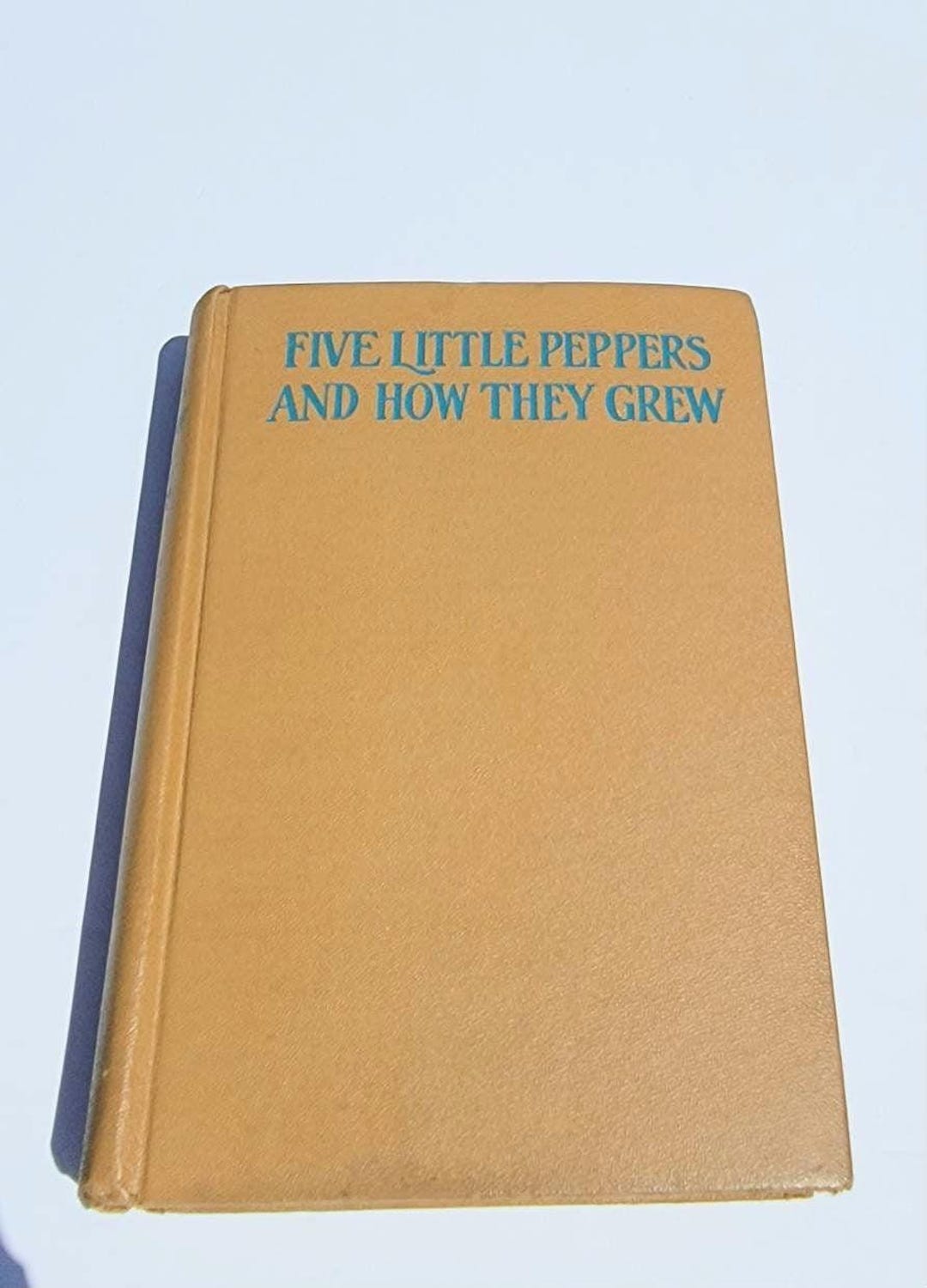 Five Little Peppers and How They Grew. Vintage Peppers Book. 1936. Vintage Nursery. Margaret ...
