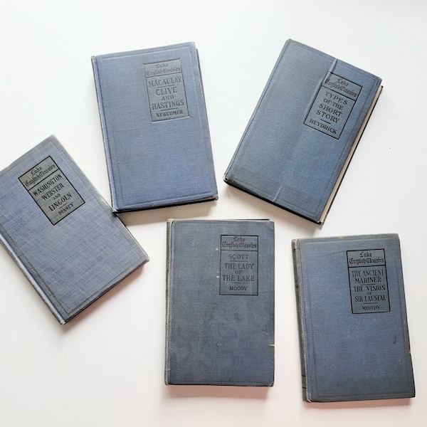 Small Vintage Books - Etsy