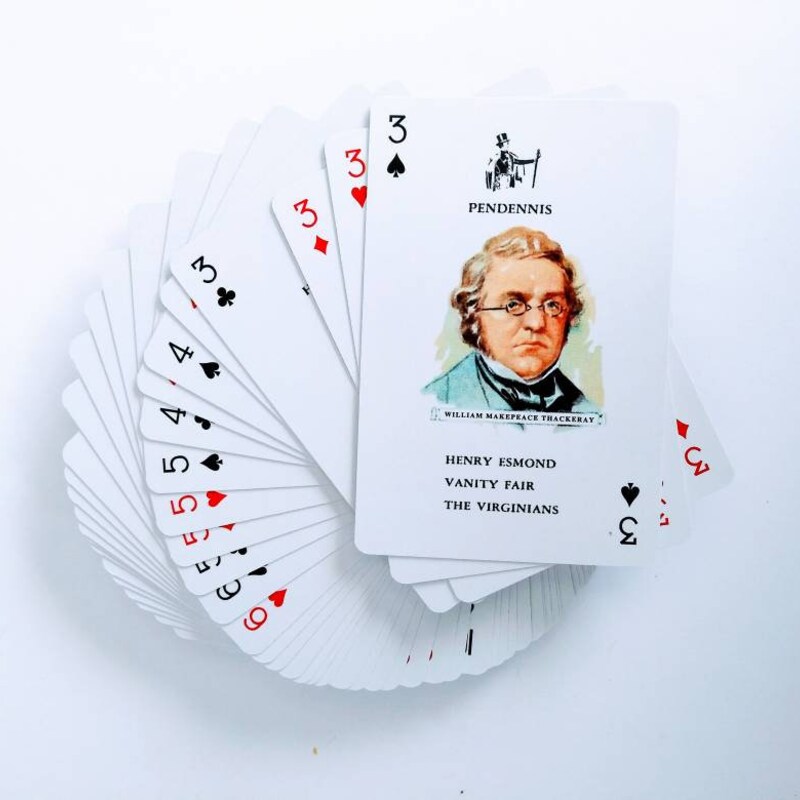 Authors Card Game - Etsy