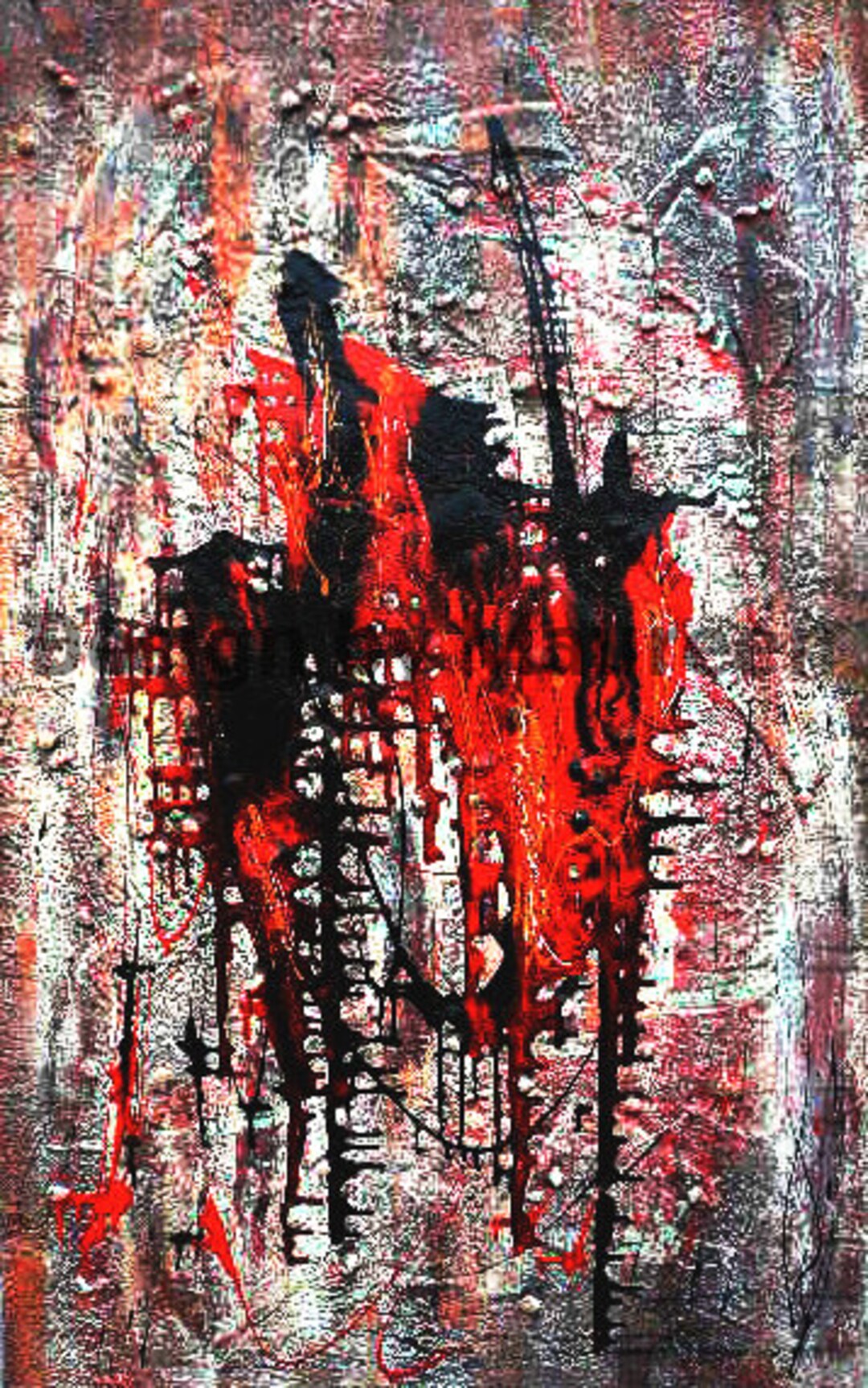 Abstract Art Original Painting- Matador - Etsy