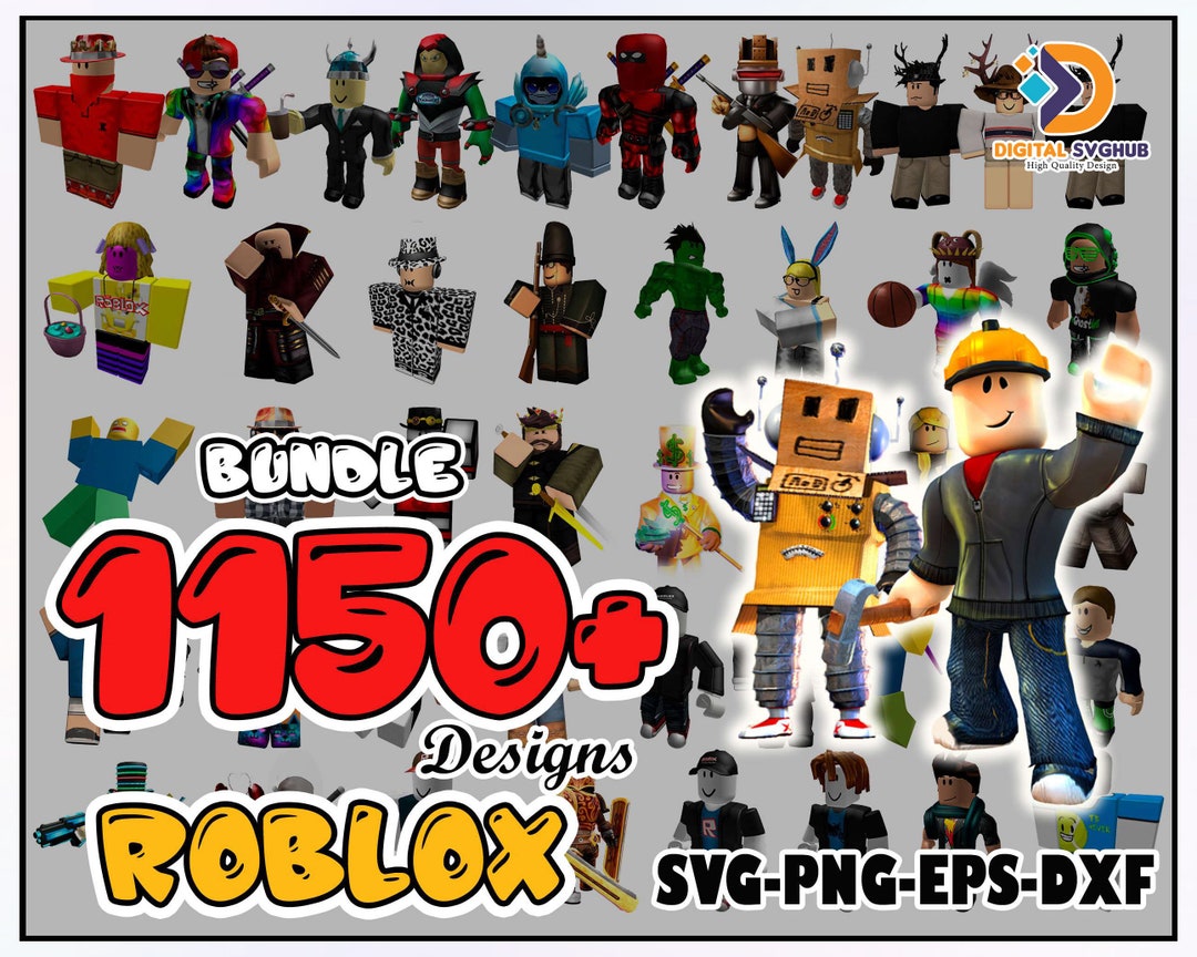 Roblox Svg Bundle Roblox Font Roblox Svg Roblox Svg Files - Etsy
