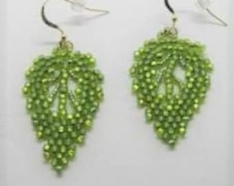 Russian Leaf Tutorial, Beaded Leaf Instruction, - Etsy UK