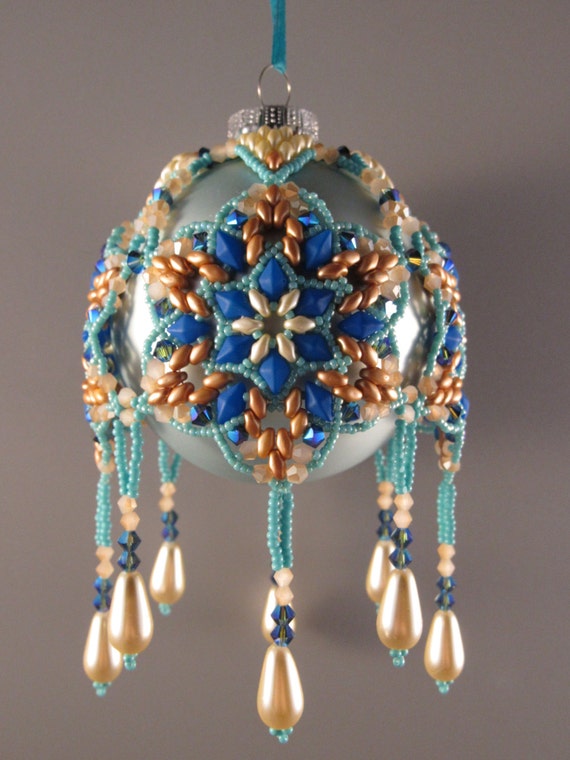 Beading patterns for christmas ornament covers store