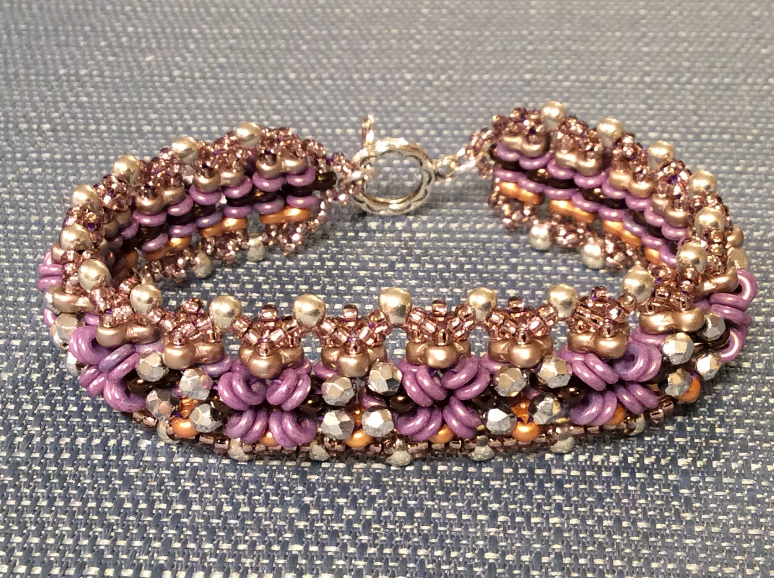 Beaded Bracelet Pattern Tutorial Triple Rhythm 3 Patterns in 1 - Etsy