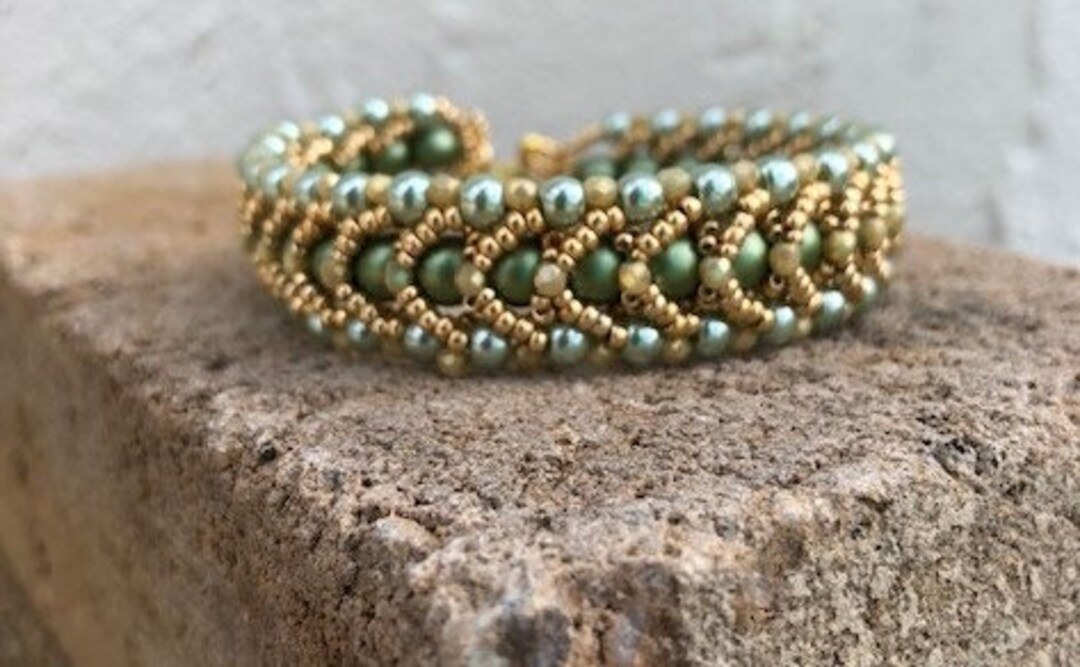 Beaded Bracelet Pattern Tutorial - Fantasy - Etsy