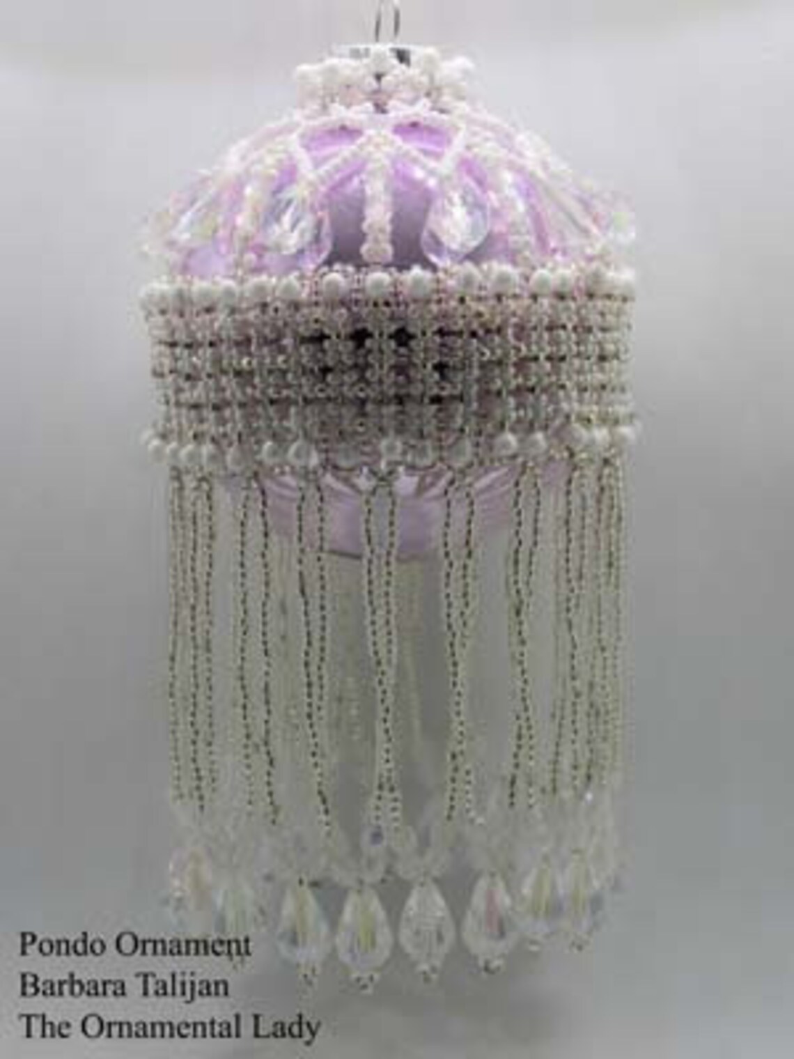 Pondo Beaded Christmas Ornament Cover Pattern - Etsy