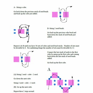 Cleopira Beaded Christmas Ornament Cover Pattern - Etsy
