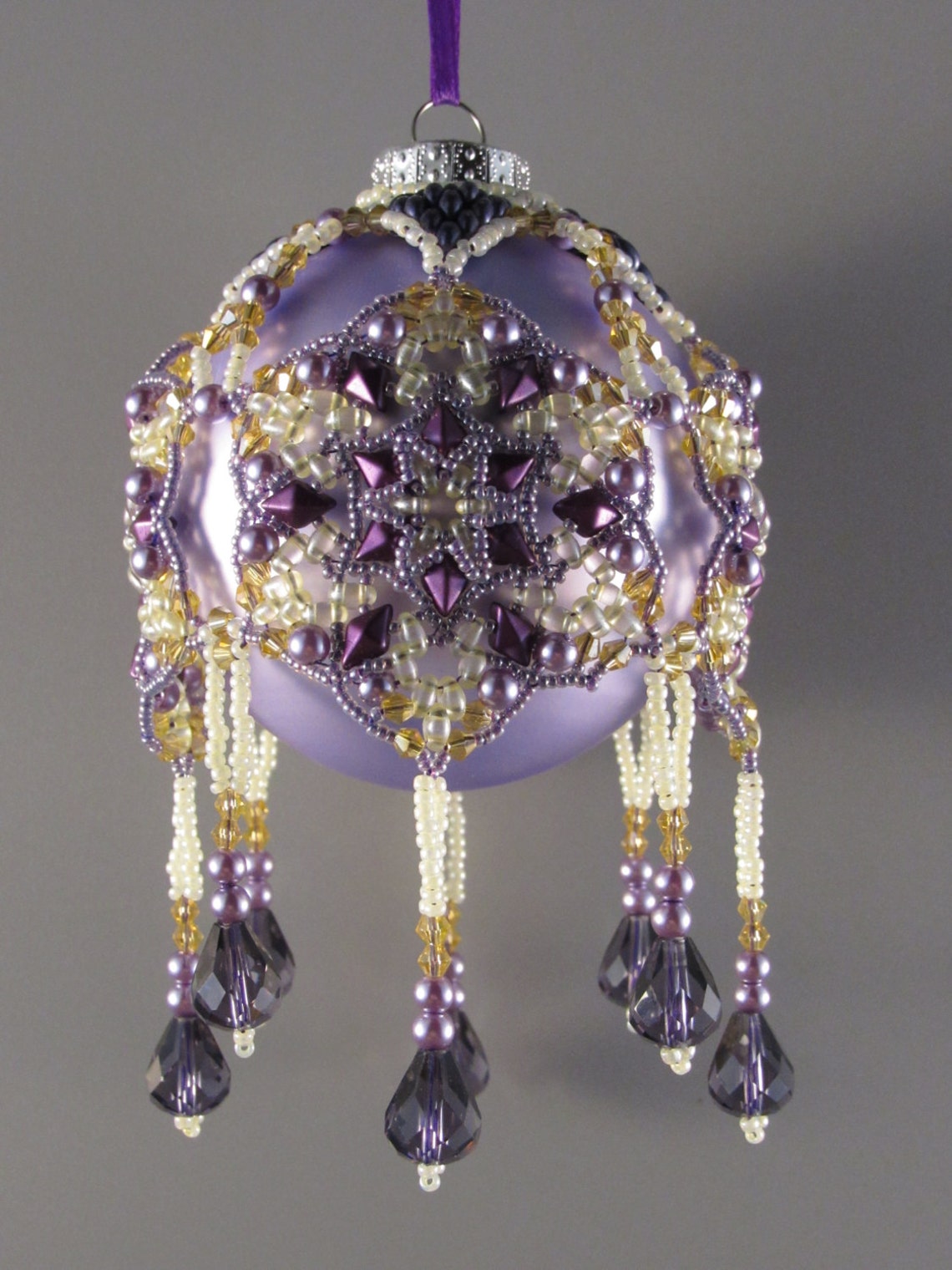 Printed Version of One Beaded Ornament Pattern by the - Etsy Canada