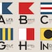 Nautical Maritime Naval Alphanumeric Signal Flags SVG Cut - Etsy