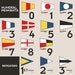 Nautical Maritime Naval Alphanumeric Signal Flags SVG Cut Files Vector ...