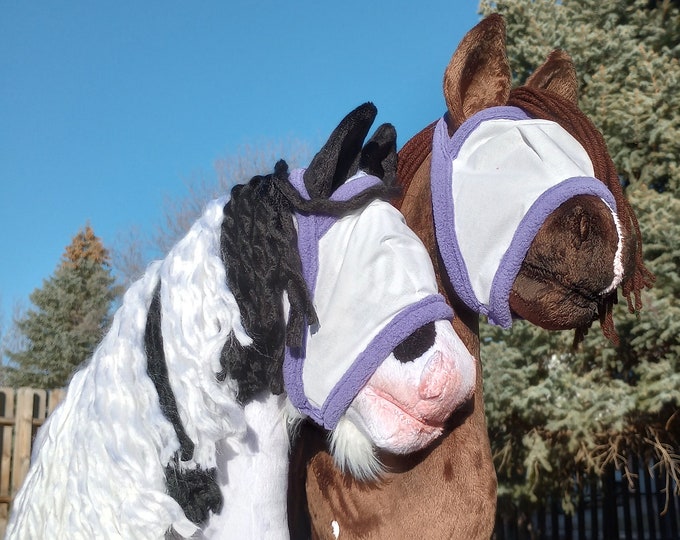 Hobby Horse Fly Mask Purple - Etsy