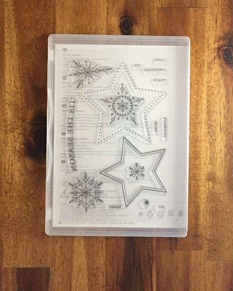 Stampin' UP Many Merry Stars FREE SHIPPING - Etsy