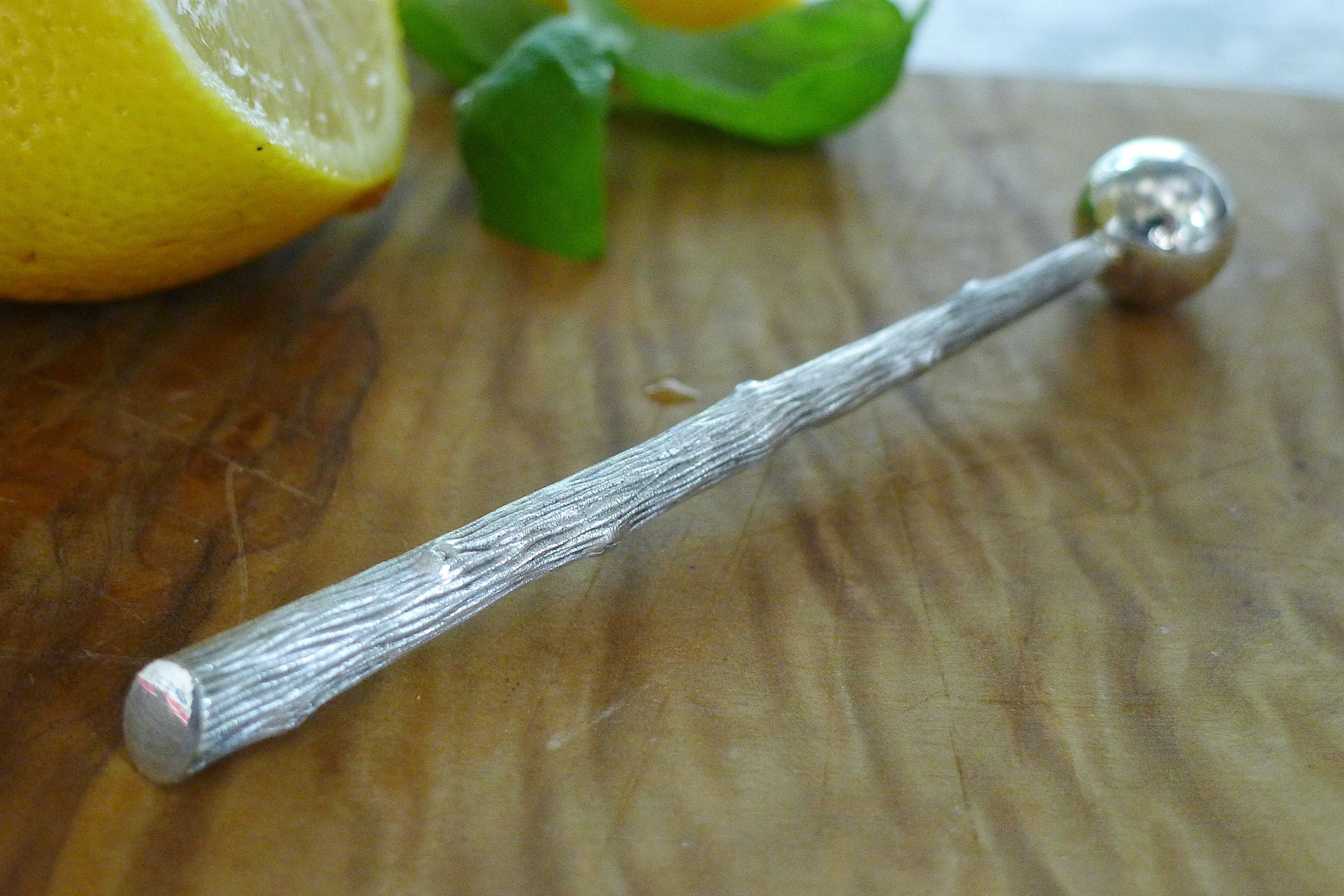 Rare TIFFANY & CO. Branch Sterling Silver Bar Muddling Tool Mid Century ...