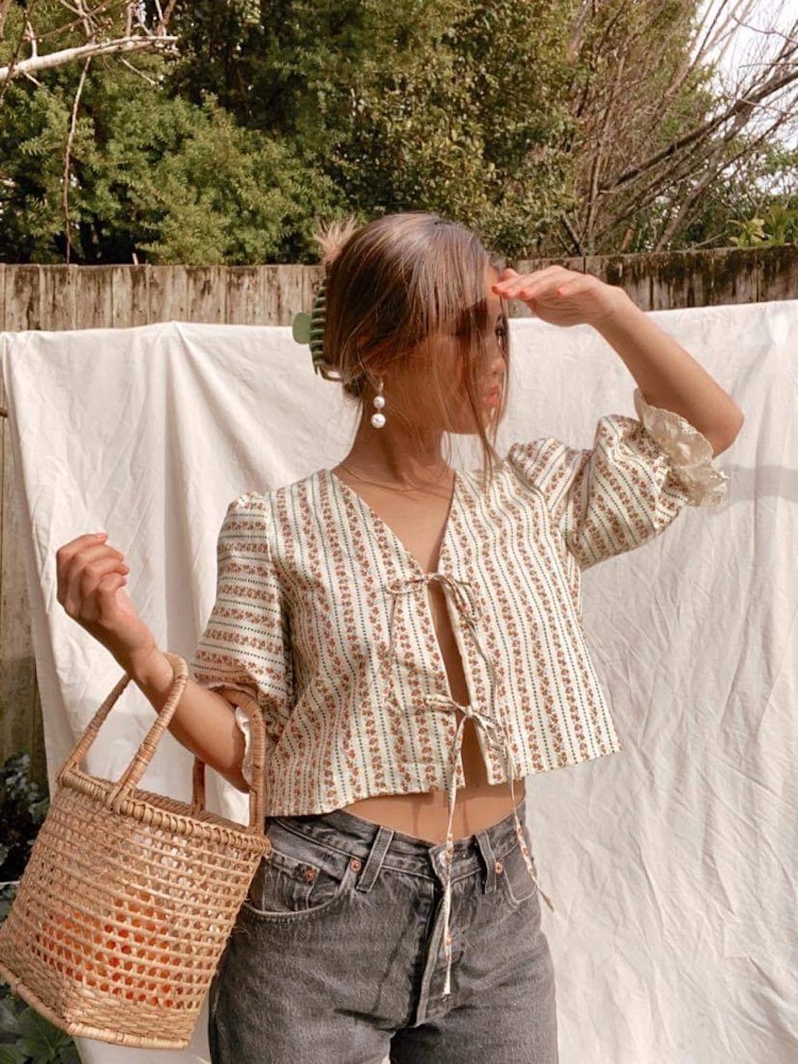 Camille Top Sewing Pattern - Etsy