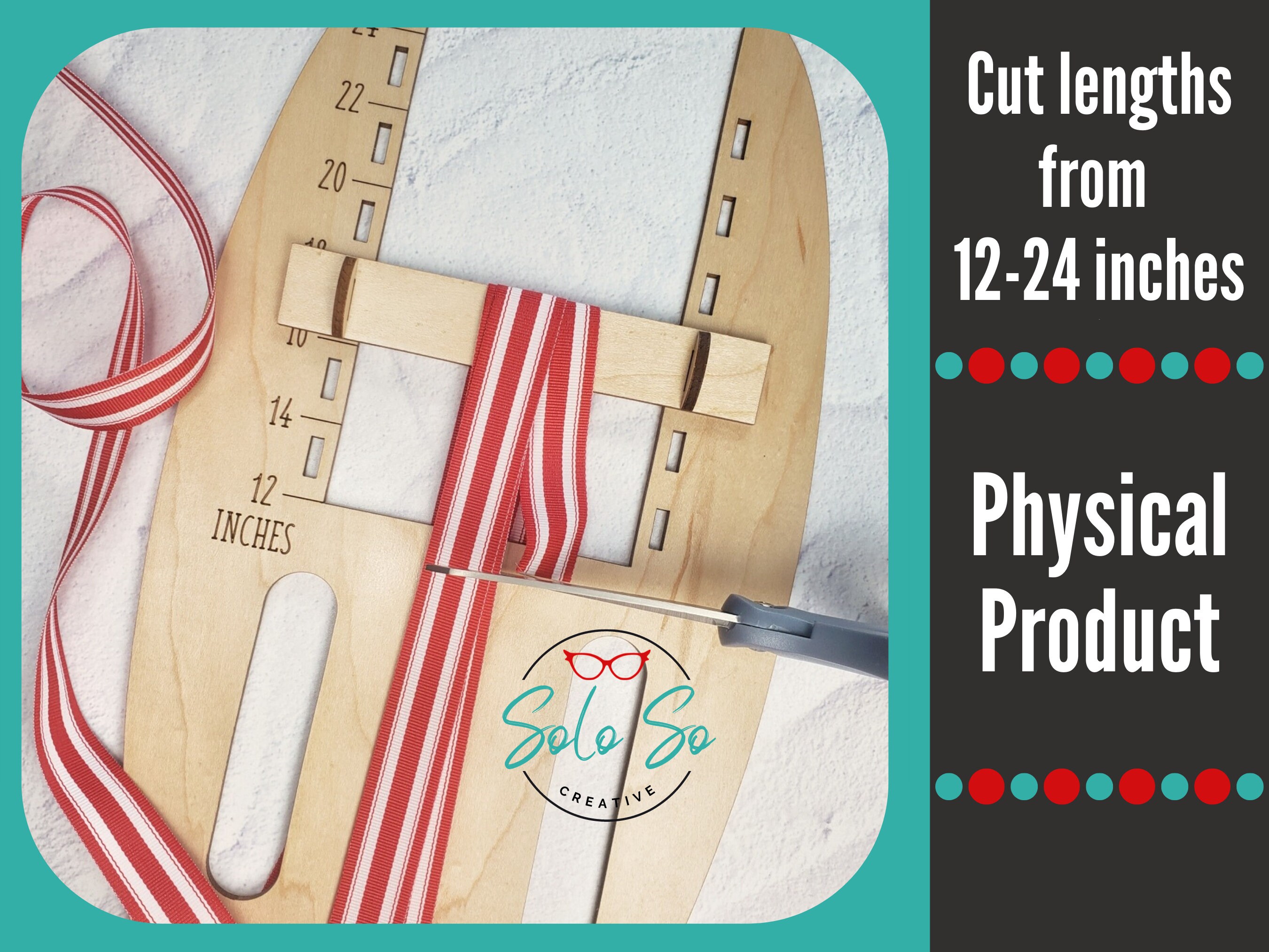 Adjustable Ribbon Ruler String Ruler Ribbon Bobbin Template - Etsy