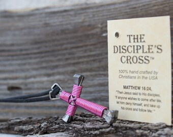 Hot Pink Cross - Etsy