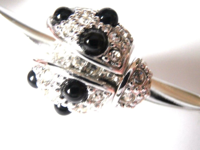 Christian Dior Signed Pin Brooch Rhodium Plated Ladybug on Branch With ...