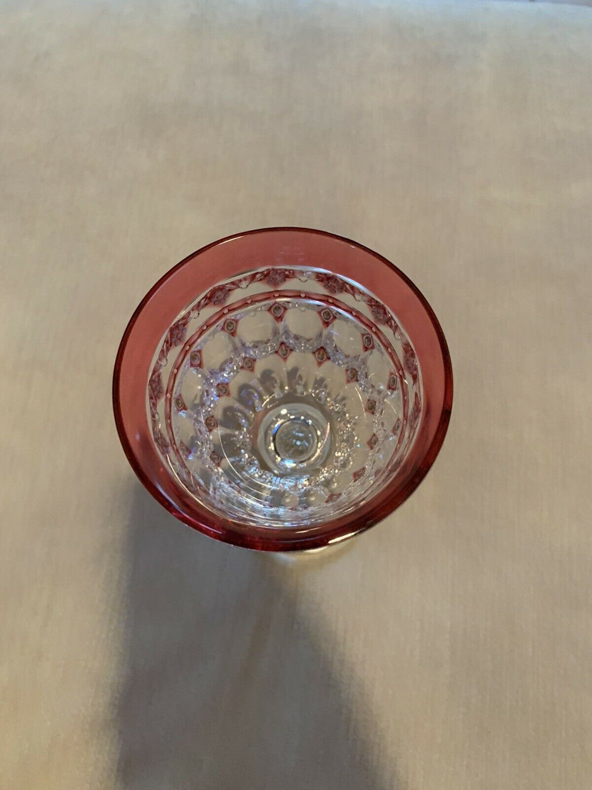 Varga Art Crystal Signed Cased Crystal Barcelona Wine Glass in - Etsy