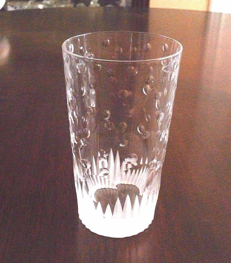 Varga Art Crystal Milano Hi Ball Glass - Etsy Canada