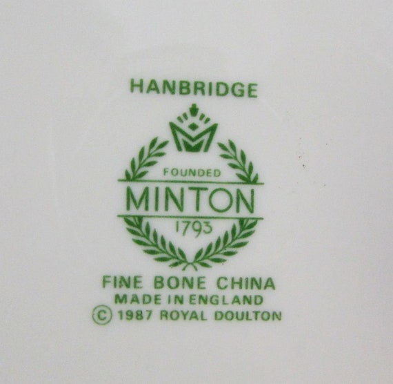 Minton Hanbridge FruitDessertSauce Bowl English Bone China Home ...