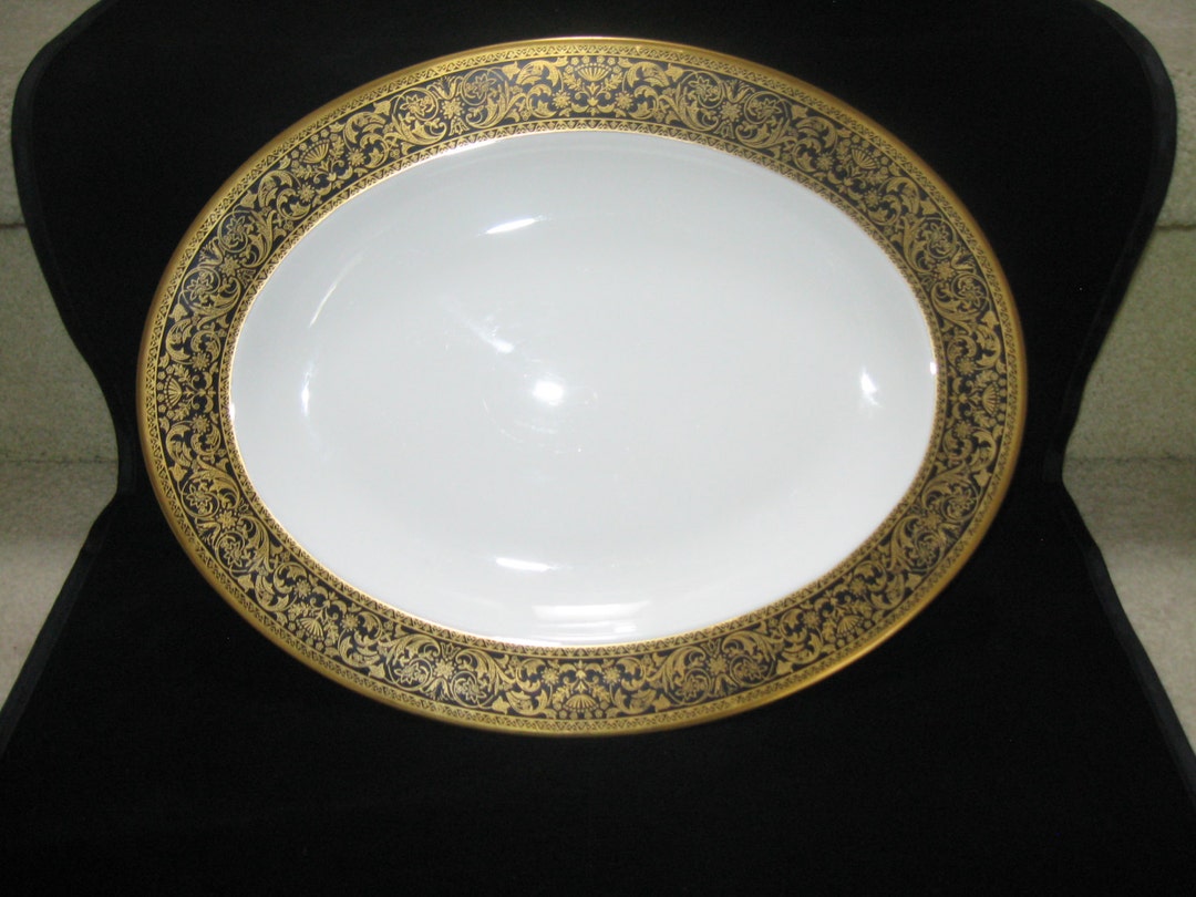 Minton Grandee Serving Platter 13 1/2" Bone China Made in England - Etsy