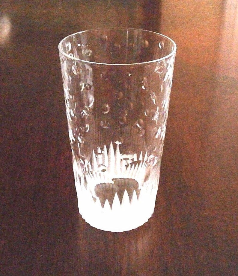 Varga Art Crystal Milano Hi Ball Glass - Etsy Canada