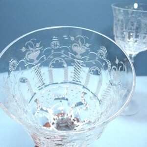 Varga Art Crystal Signed Clear Athens Water Glass | Etsy