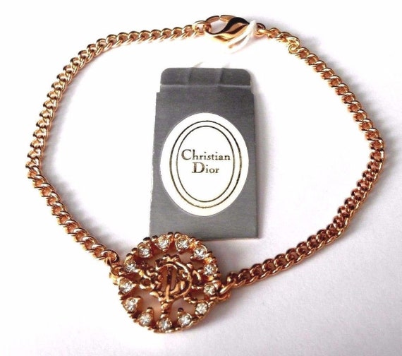Christian Dior Bracelet Gold Plated with CD Symbol in… - Gem
