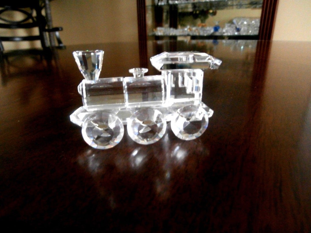 Swarovski Crystal Train Locomotive Engine 015 145 / 7471 000 001 - Etsy
