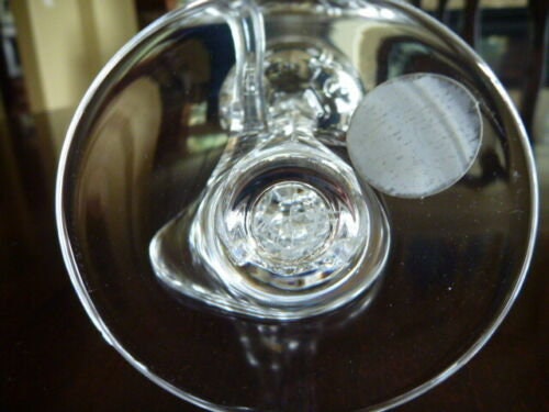 Varga Art Crystal Signed Clear Imperial Wine Glass - Etsy