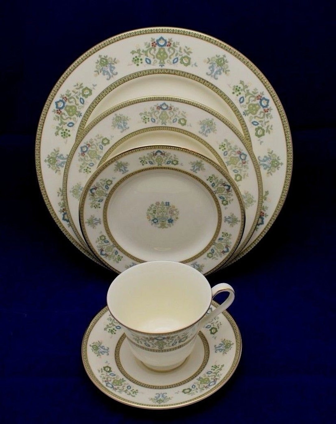 30 Pc Minton Henley Dinner Set for 6 English Bone China 1st Quality - Etsy