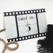Old Hollywood Party Table Numbers, Movie Wedding Table Numbers Film ...