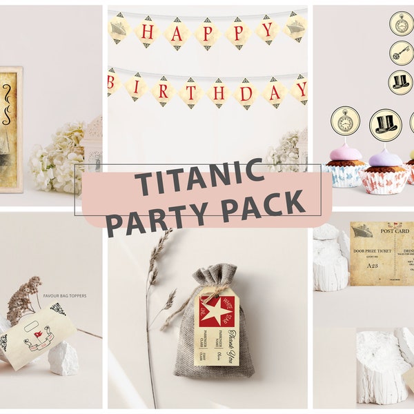 Titanic Decorations - Etsy