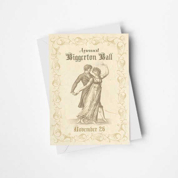 Regency Dance Card Template, Replica Jane Austen Printable Ball Card ...