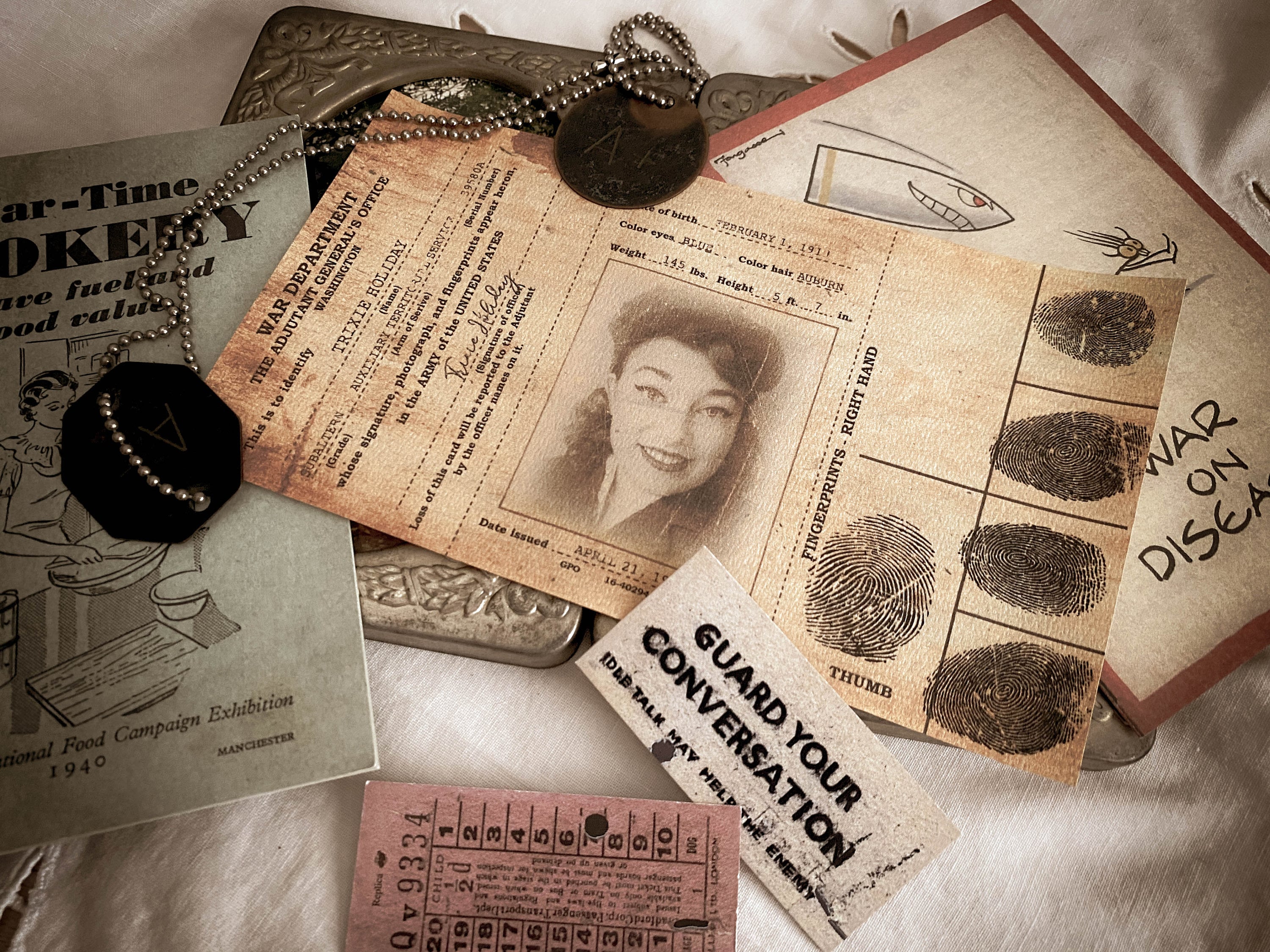 Wwii Enlisted Id Card