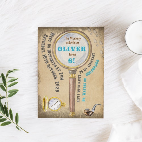 Editable Escape Room Birthday Party Invitation Template - Etsy