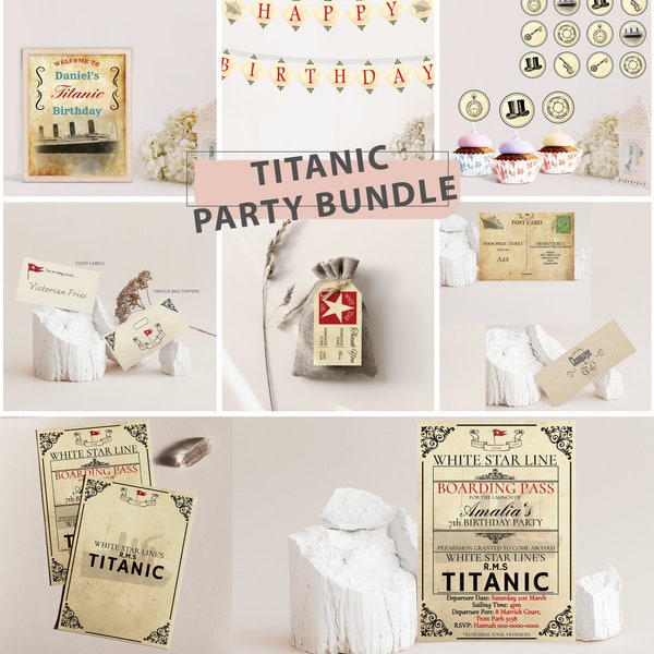 Titanic Decorations - Etsy