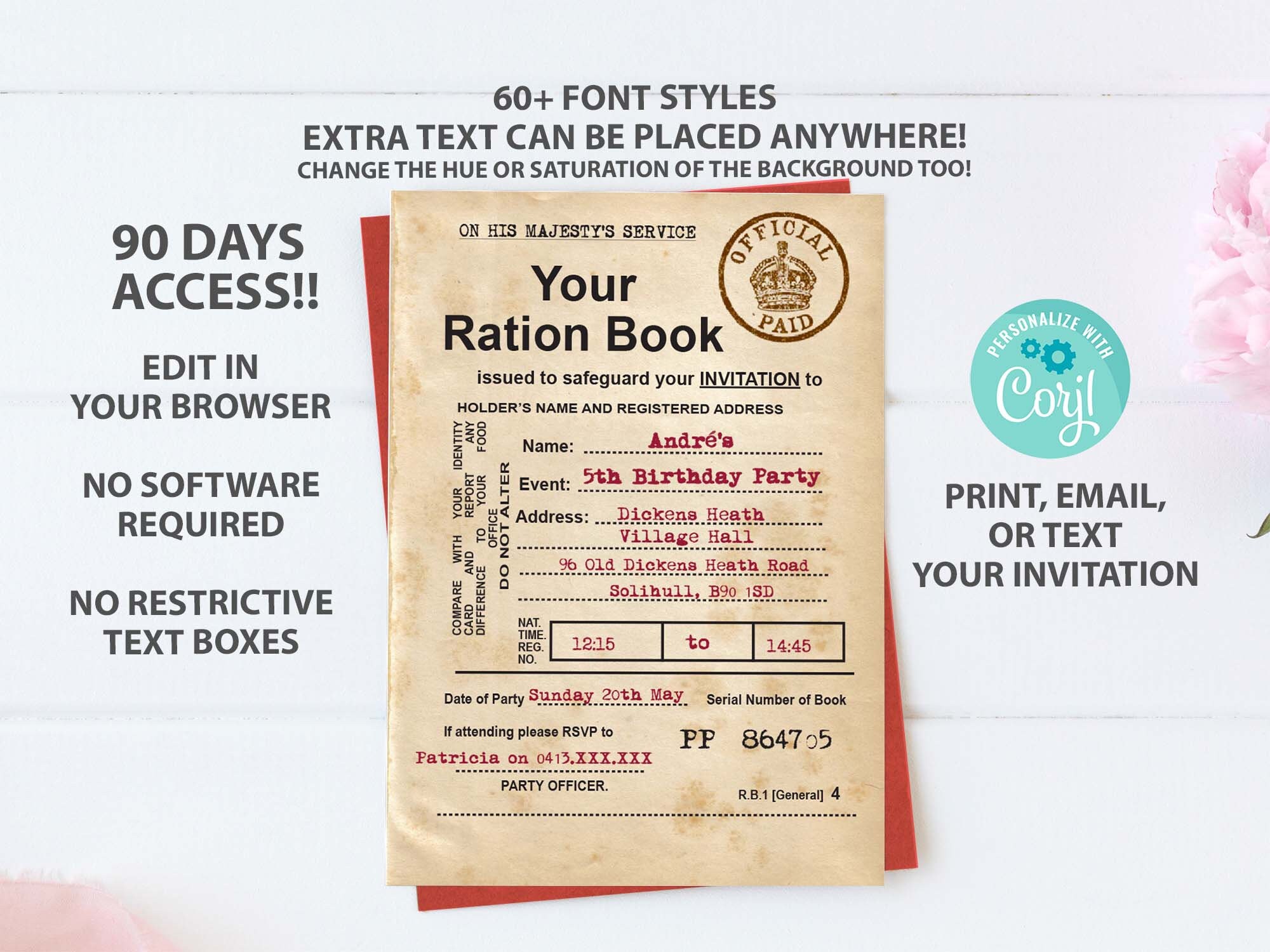 1940 S Party Invitations 1940s Birthday Invitations & Invitation