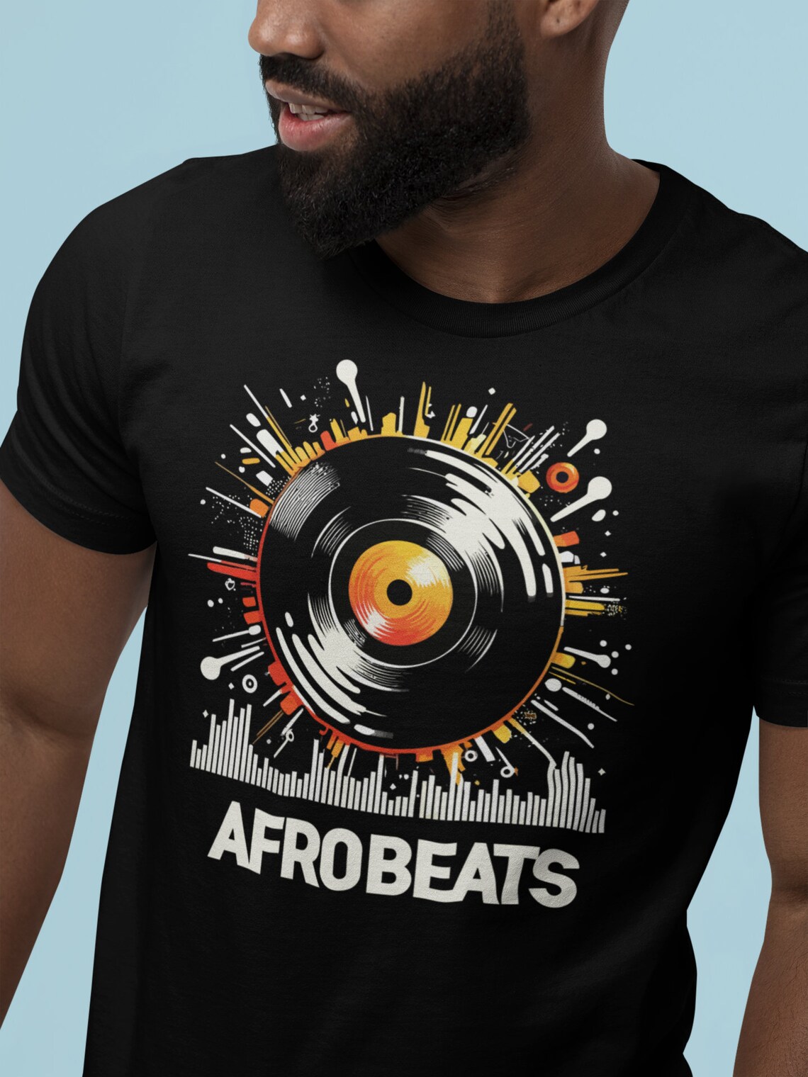 Afrobeat Vibes Tee: Vinyl Record Graphic, Music Lover Shirt - Etsy