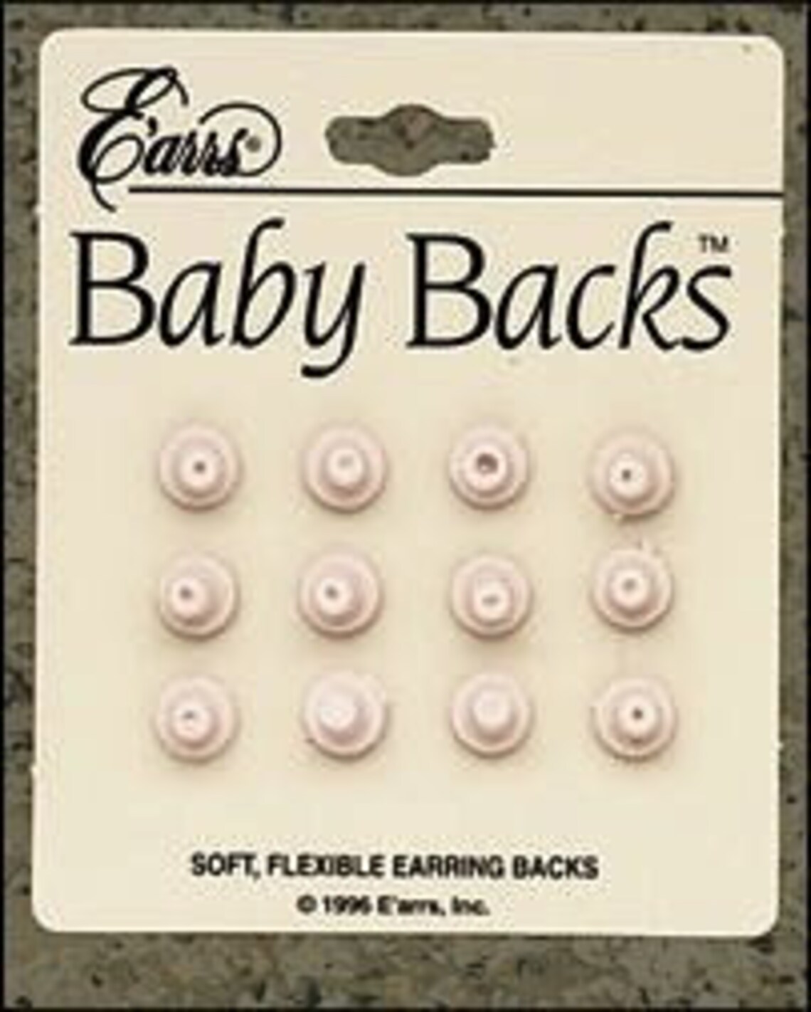 Baby Backs Replacement Earring Backs, Soft Rubber Backs 6 Pair Pack - Etsy