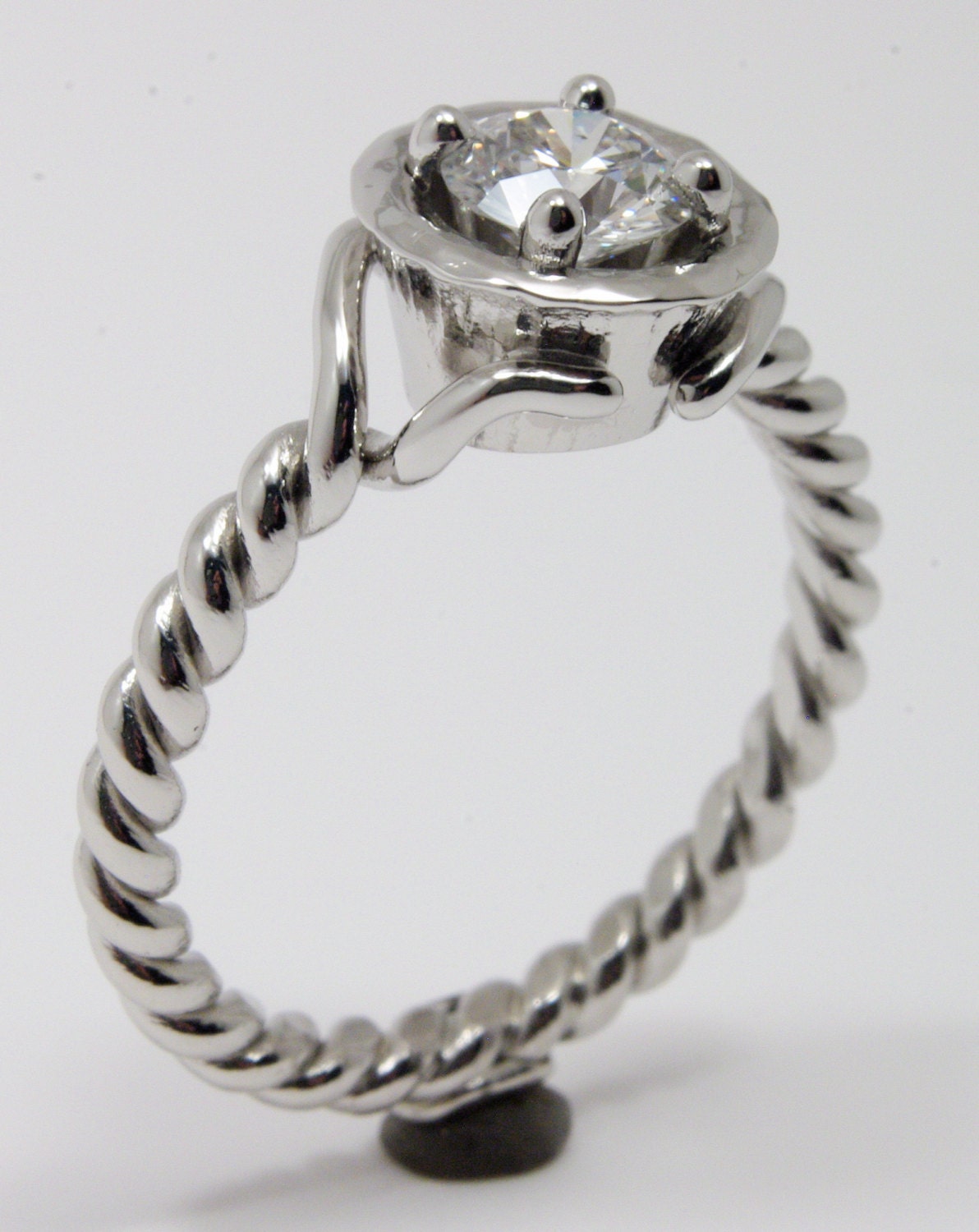 1/4 Carat Canadian Diamond Hammer Formed Diamond Flower 10% - Etsy