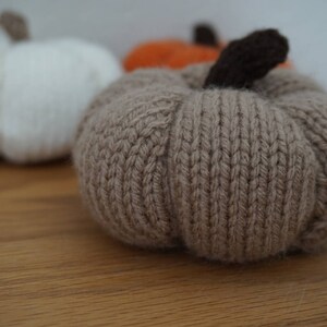 Knit Pumpkins | Fall Decor - Etsy