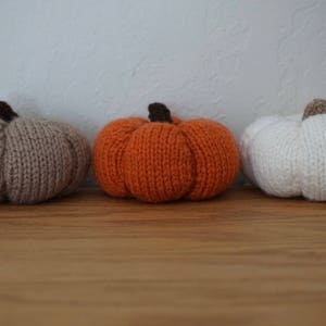Knit Pumpkins | Fall Decor - Etsy