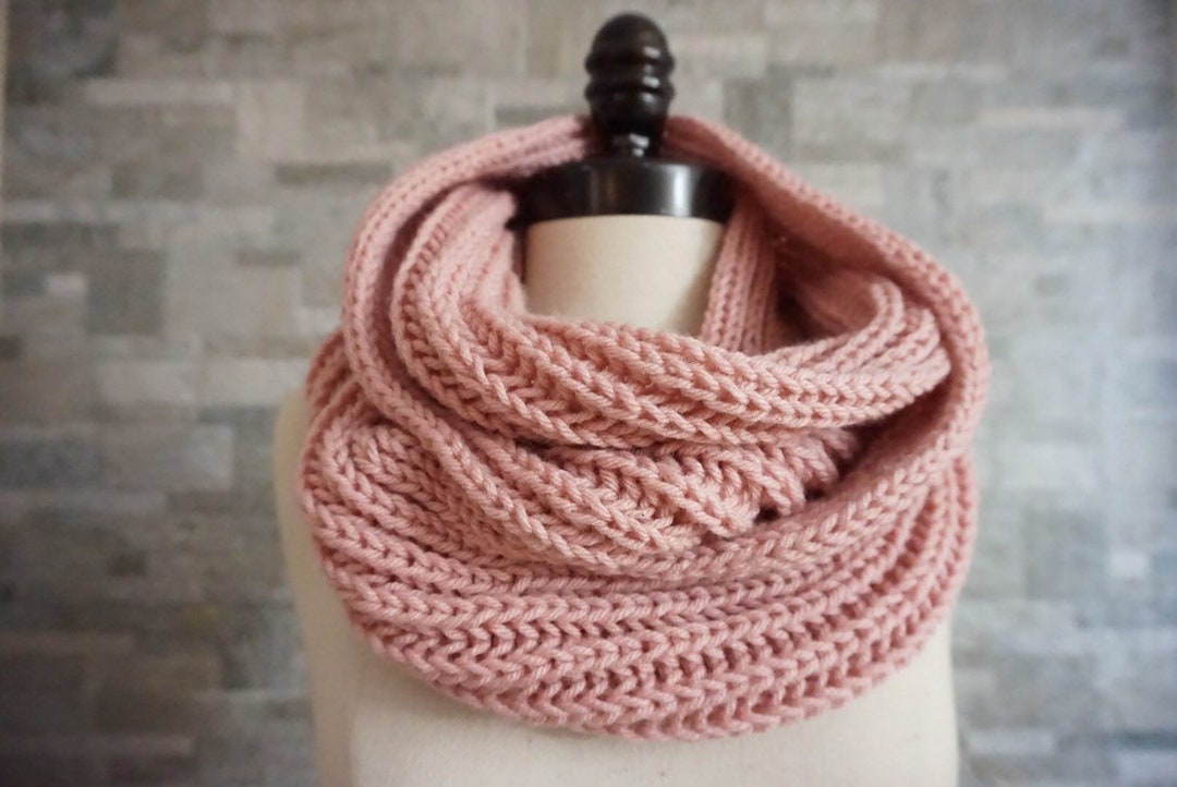 The Brioche Infinity Scarf - Etsy