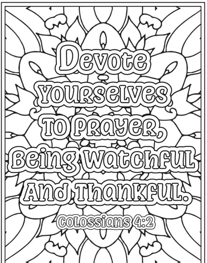 82 Printable Bible Verse Coloring Pages | Christian Coloring Book for ...